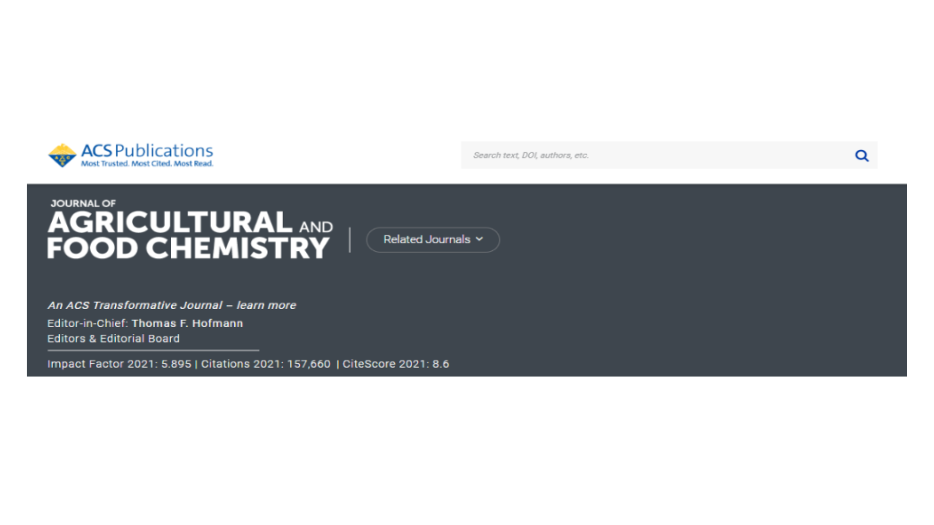 Reaching Scientists In Food & Agriculture - C&EN Media Group